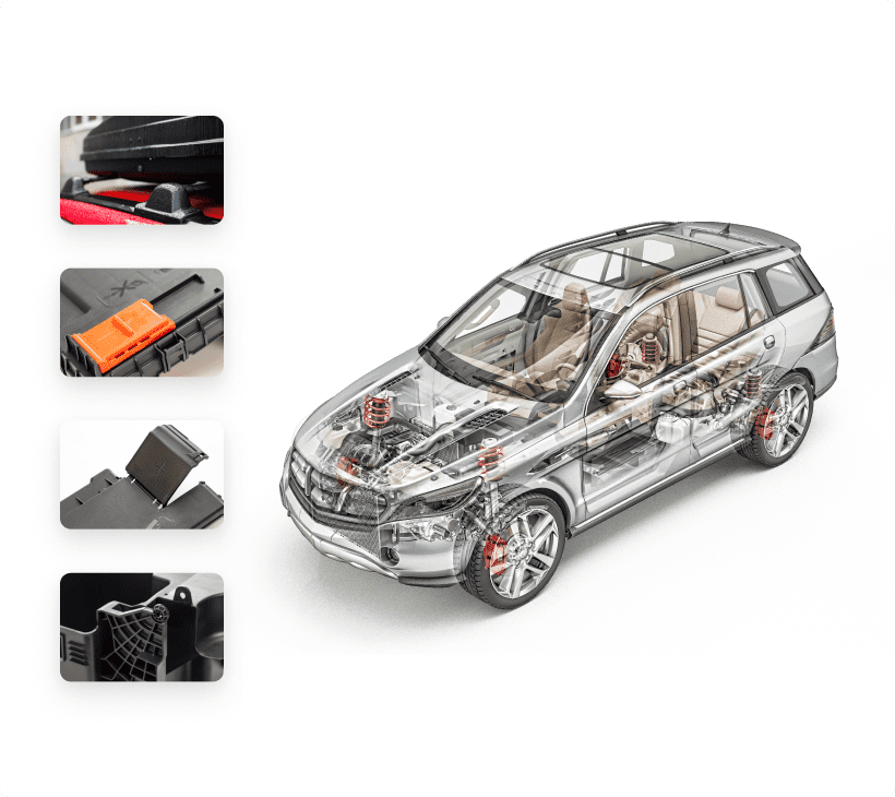 Polypropylene Materials for Automotive Interior, Exterior and Underhood